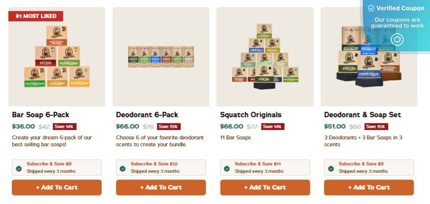 30% Off Dr. Squatch Coupons & Discount Codes - February 2025