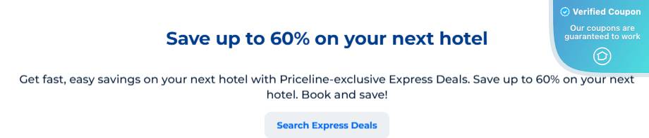 20% Off Priceline Coupons & Promo Codes - March 2025