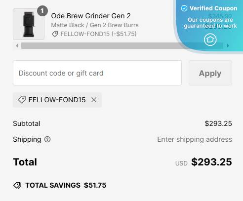 25% Off Fellow Coupons & Discount Codes - February 2025