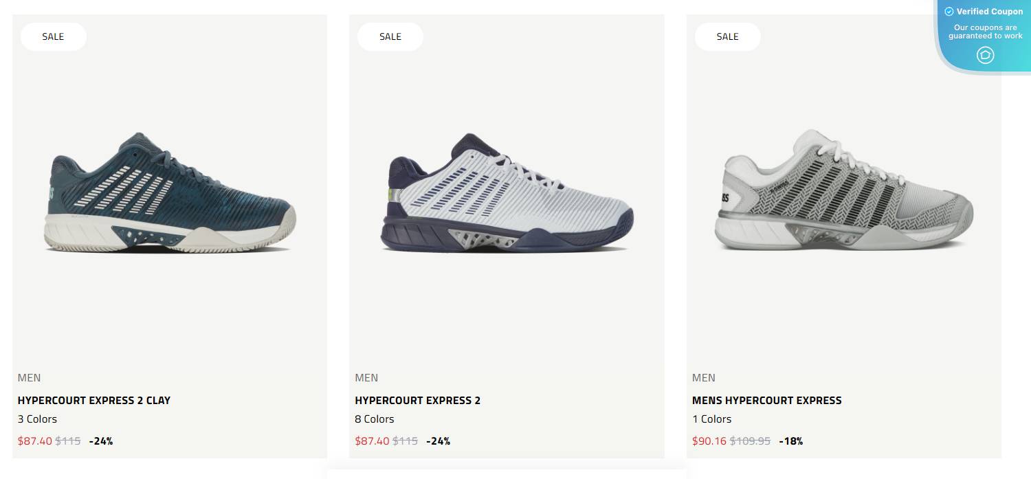 50 Off K Swiss Coupons Discount Codes February 2025