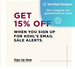 Kohl's Coupons & Coupon Codes: 30% Off - February 2025