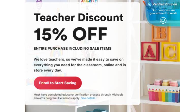 40% Off Michaels Coupons & Coupon Codes - March 2025