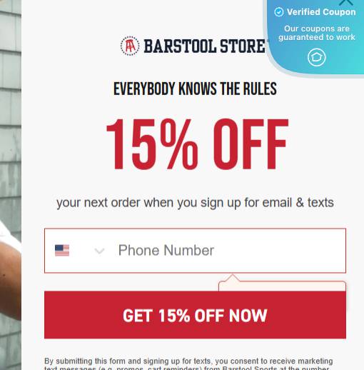 15% Off Barstool Sports Coupons & Promo Codes - March 2025