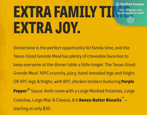 Church's Chicken Coupons & March 2025 Coupon Codes