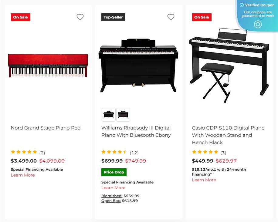 10% Off Guitar Center Coupons & Coupon Codes - March 2025