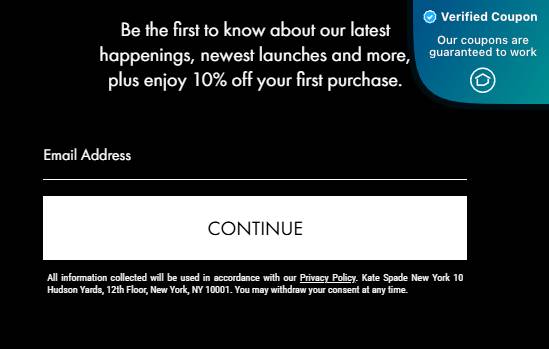 20% Off Kate Spade Coupons & Promo Codes - February 2025