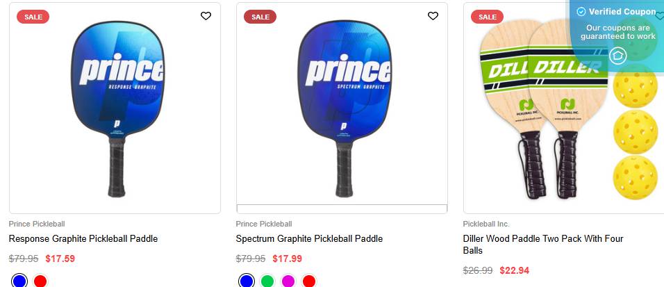 10% Off Pickleball Central Coupons & Coupon Codes - March 2025