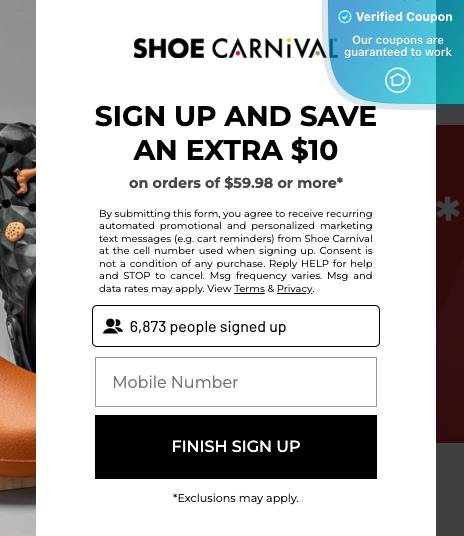 40% Off Shoe Carnival Coupons & Promo Codes - March 2025