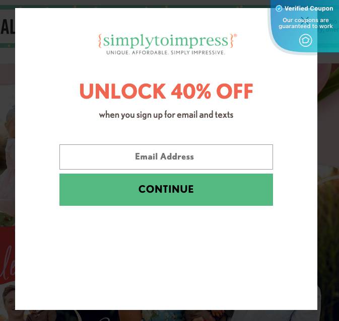 Simply To Impress Coupons & Promo Codes: 50% Off