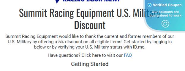 50% Off Summit Racing Coupons & Promo Codes - February 2025