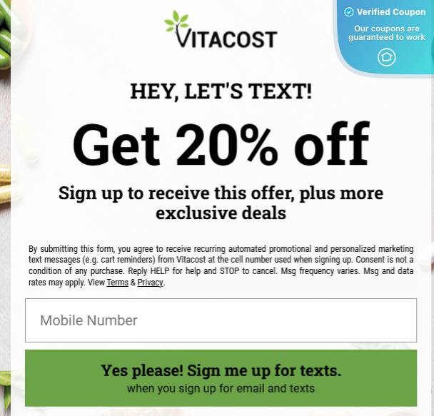 35% Off Vitacost Coupons & Promo Codes - February 2025