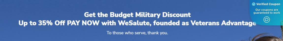 40% Off Budget Car Rental Coupons & Discount Codes - February 2025