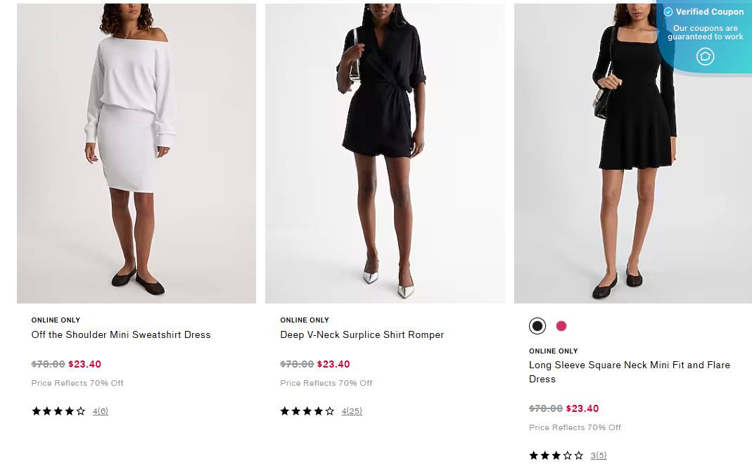 30% Off Express Coupons & Promo Codes - March 2025