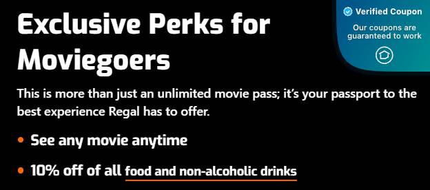 20% Off Regal Cinemas Coupons & Promo Codes - February 2025