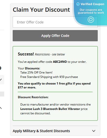 60% Off Adam and Eve Coupons & Discount Codes - February 2025