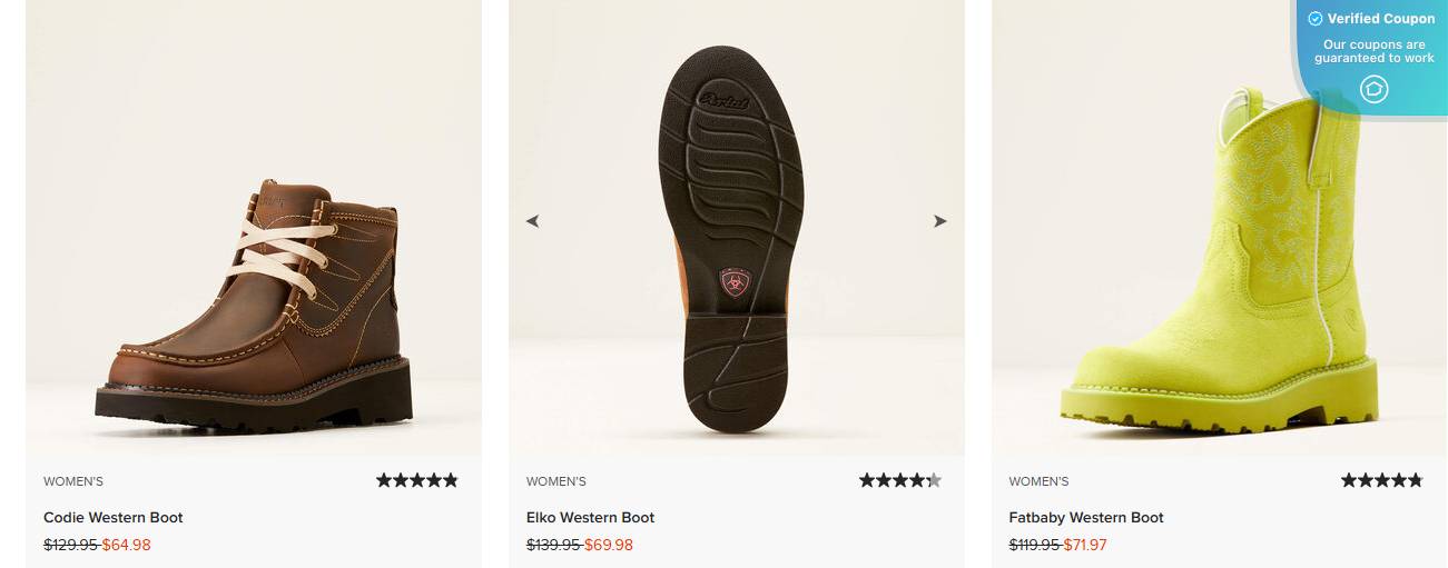 25% Off Ariat Coupons & Promo Codes - February 2025