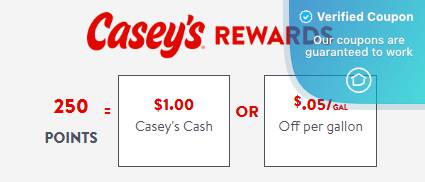 Caseys Coupons & Deals - Save $10 in March 2025