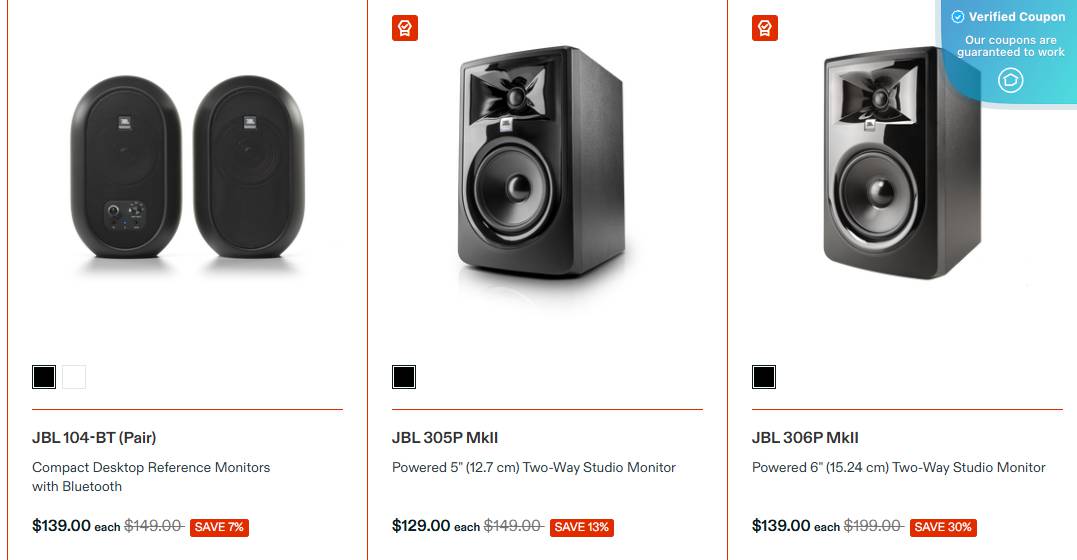 JBL Coupons & Promo Codes: 30% Off - February 2025
