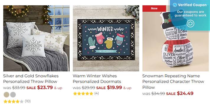 25% Off Personalization Mall Coupons & Codes - March 2025