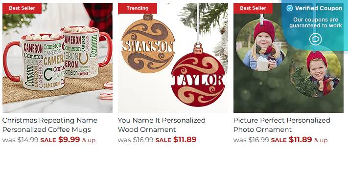 25% Off Personalization Mall Coupons & Codes - March 2025