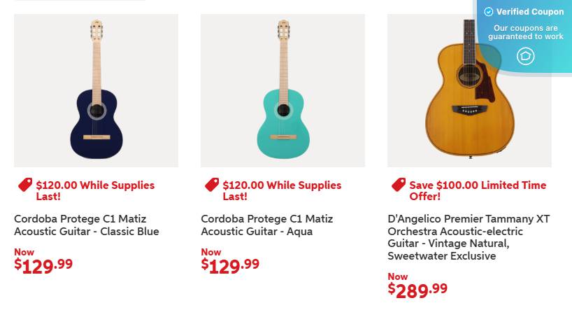 10% Off Sweetwater Coupons & Promo Codes - February 2025