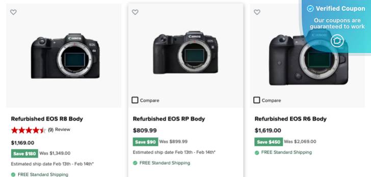 15% Off Canon Coupons & Promo Codes - March 2025