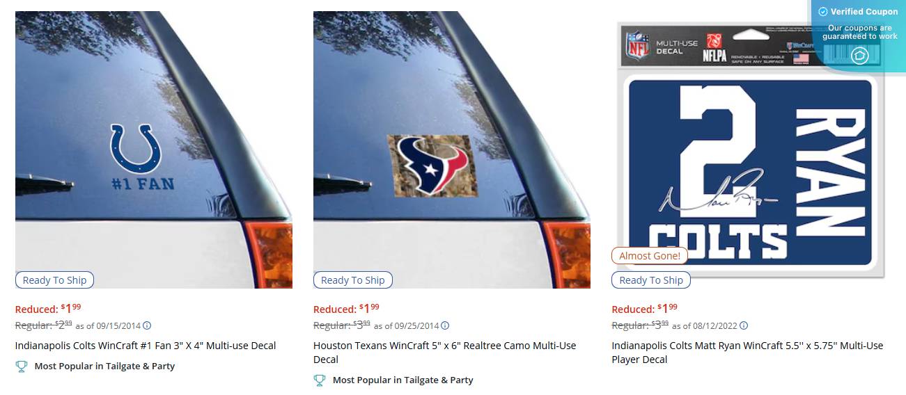 25% Off NFL Shop Coupons & Coupon Codes - February 2025