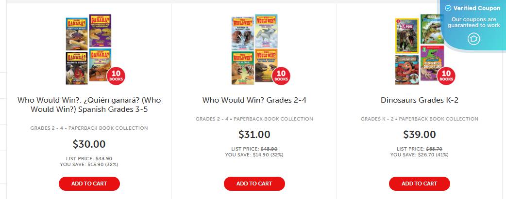 40% Off Scholastic Coupons & Promo Codes - March 2025