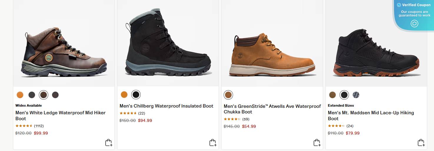 30% Off Timberland Coupons & Promo Codes - March 2025