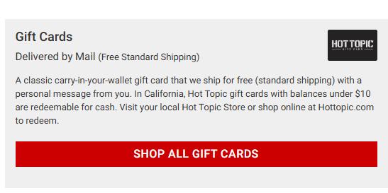 50% Off Hot Topic Coupons & Promo Codes - February 2025