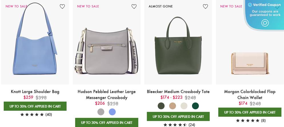 25% Off Kate Spade Coupons & Promo Codes - March 2025