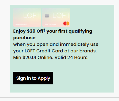 50% Off LOFT Coupons & Promo Codes - April 2025