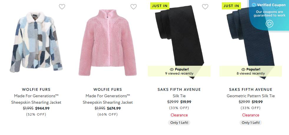 20% Off Saks OFF 5TH Coupons & Promo Codes - March 2025