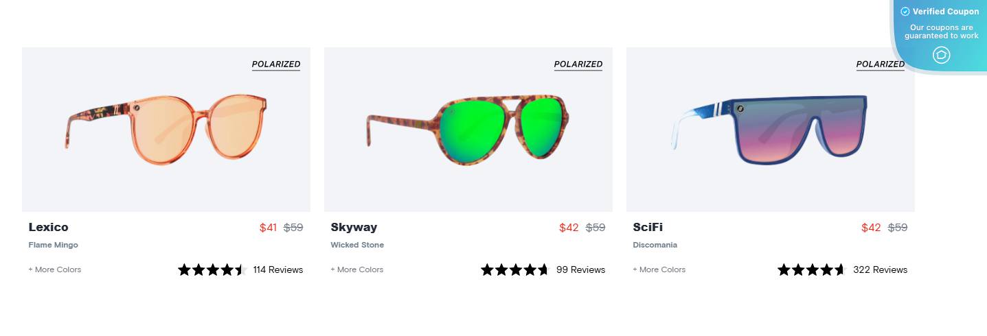 35% Off Blenders Eyewear Coupons & Discount Codes - February 2025