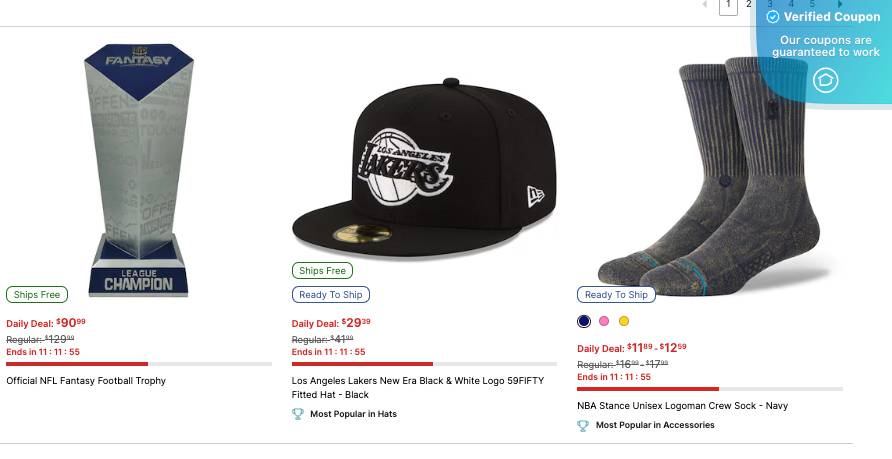 40% off Fanatics Coupons & Promo Codes - February 2025