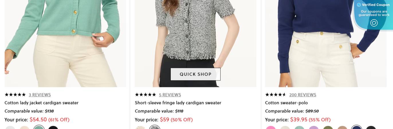 60% Off J Crew Factory Coupons & Promo Codes - March 2025