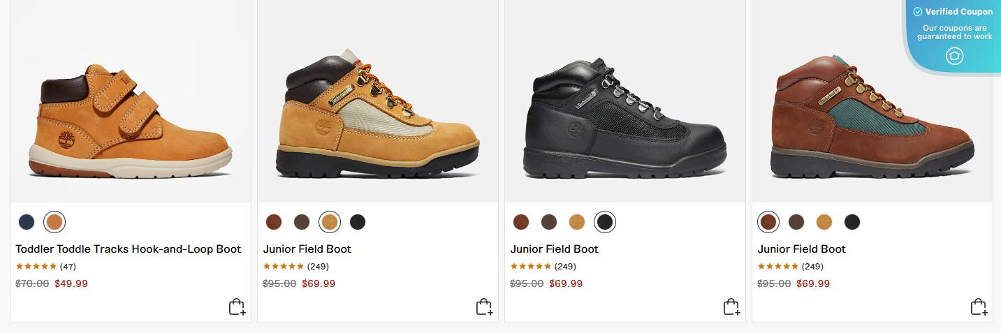 30% Off Timberland Coupons & Promo Codes - March 2025