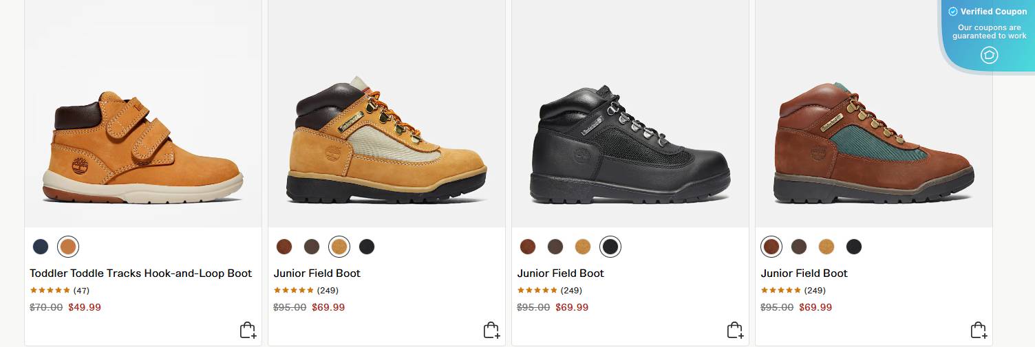 30% Off Timberland Coupons & Promo Codes - March 2025