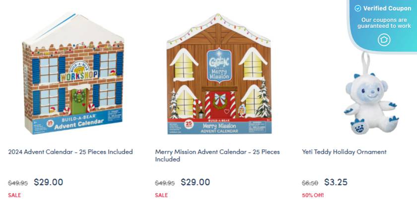 30% Off Build-A-Bear Coupons - March 2025