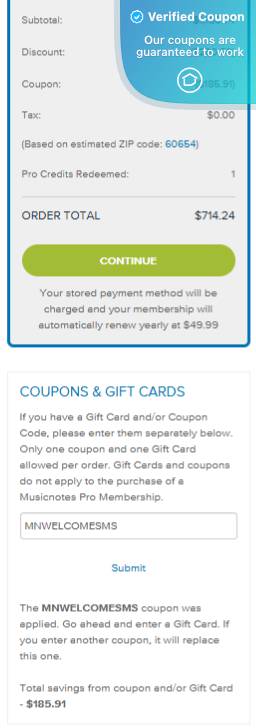 40% Off Musicnotes Coupons & Promo Codes - February 2025