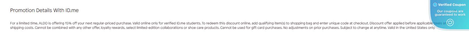 30% Off Aldo Coupons & Promo Codes - March 2025