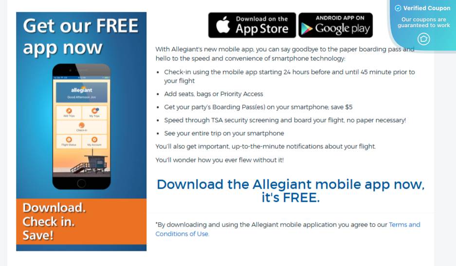 20% Off Allegiant Air Coupons & Coupon Codes - February 2025