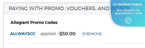 20% Off Allegiant Air Coupons & Coupon Codes - March 2025