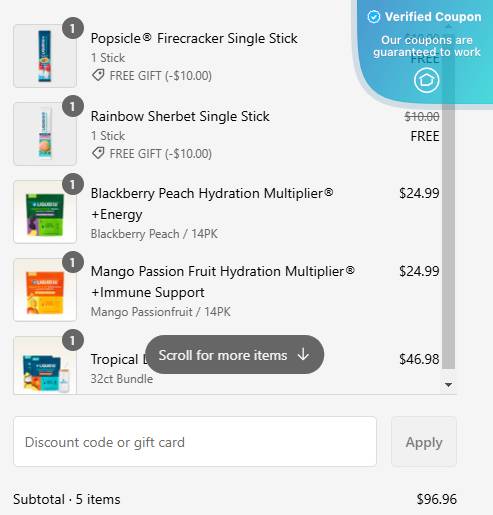 35% Off Liquid IV Coupons & Discount Codes - March 2025