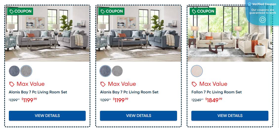 25% Off Rooms To Go Coupons & Promo Codes - March 2025