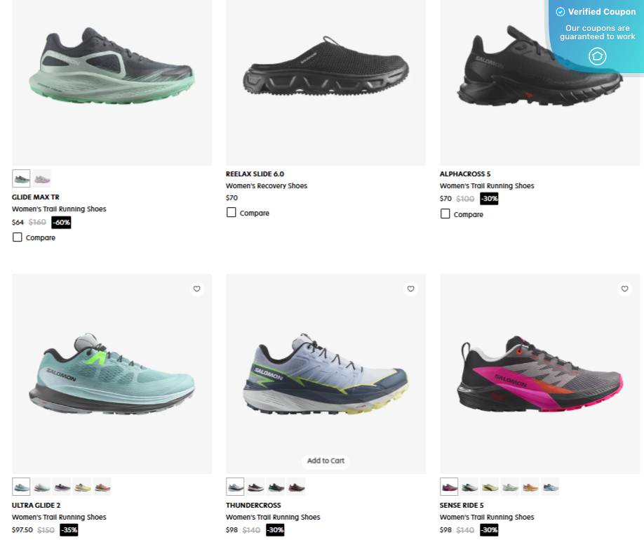 40% Off Salomon Coupons & Discount Codes - March 2025