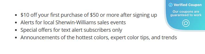 40% Off Sherwin Williams Coupons & Coupon Codes - March 2025