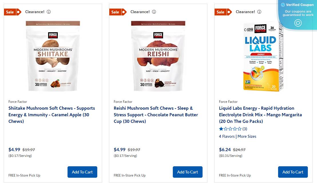 50% Off Vitamin Shoppe Coupons & Coupon Codes - March 2025