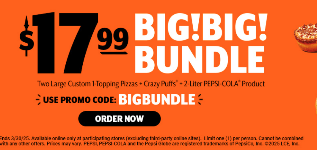 20% Off Little Caesars Coupons & Coupon Codes - March 2025