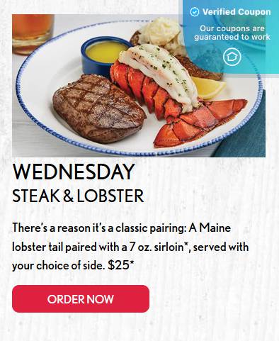 10% Off Red Lobster Coupons & Coupon Codes - March 2025